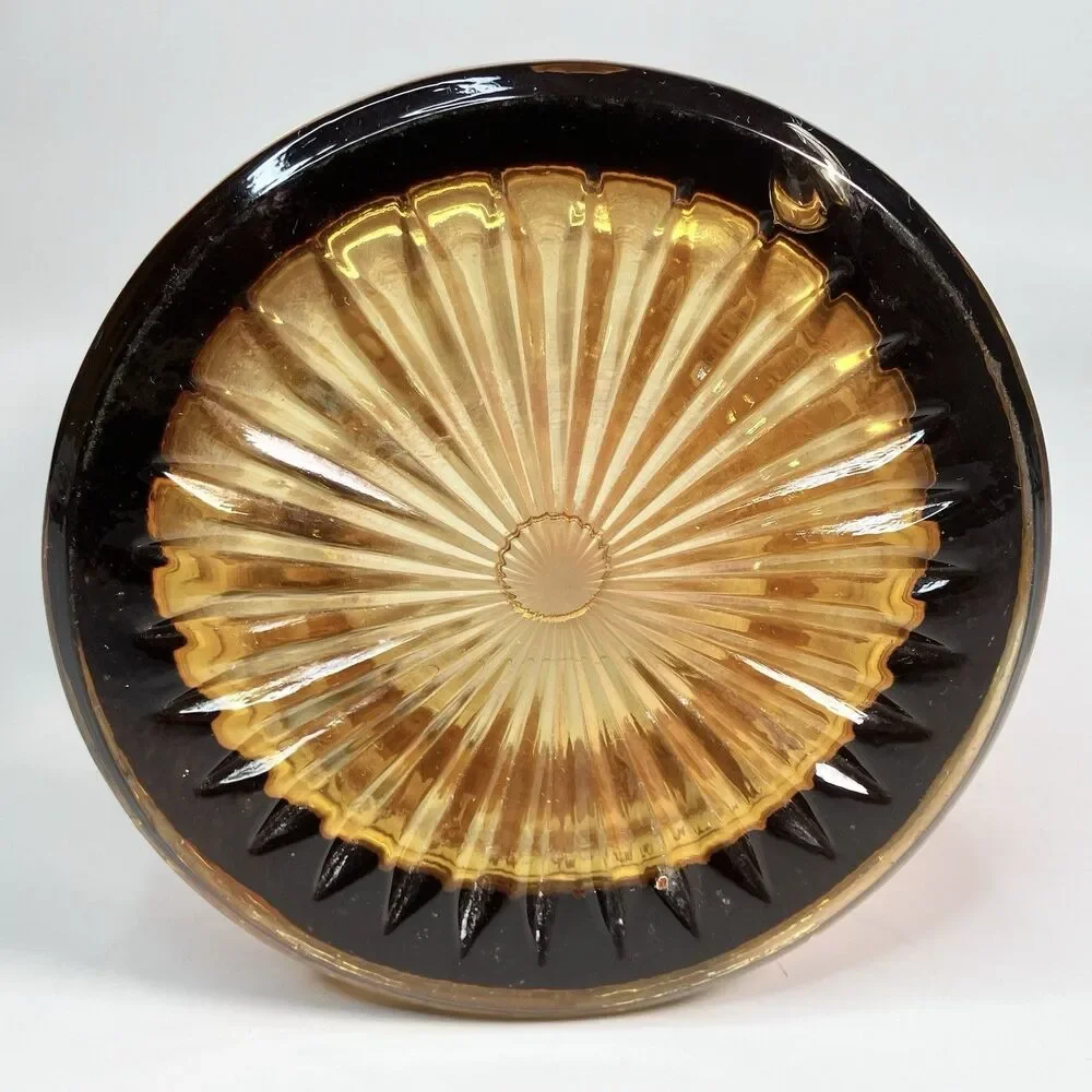 Jeannette | Dining | Vtg Jeannette Marigold Carnival Glass Pitcher Tree ...